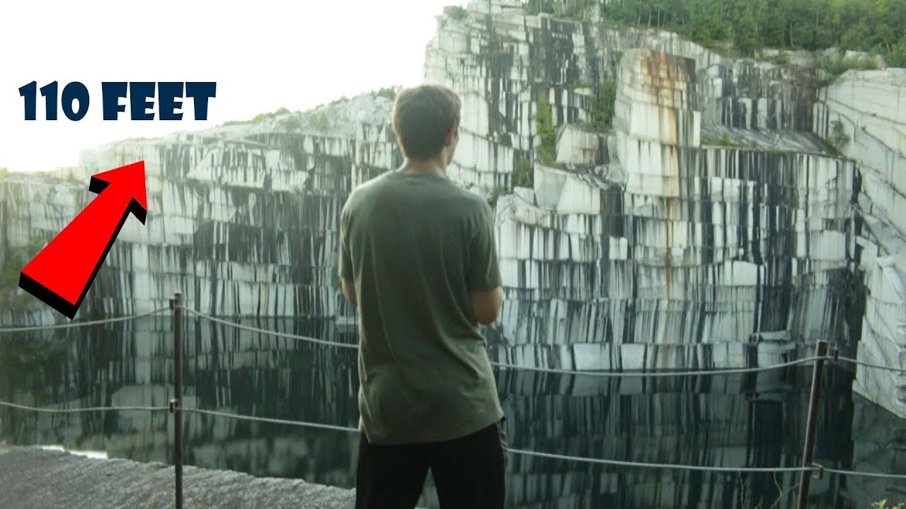 MOST LEGENDARY CLIFF JUMP SPOT! | Vermont Cliff Jumping *112 FEET ...