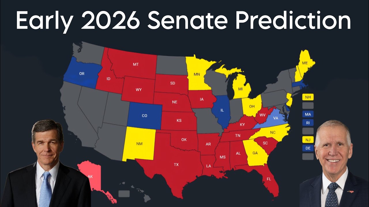 EARLY 2026 Senate Prediction (January 2025) - YouTube