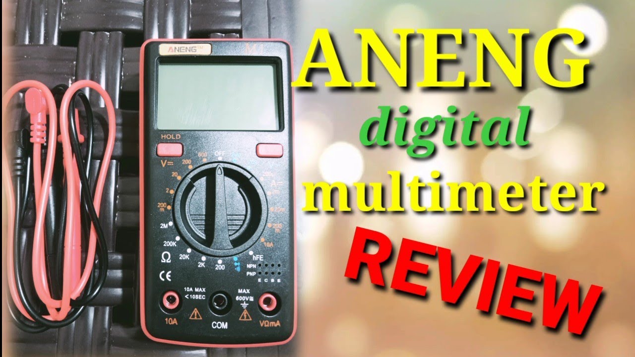 Aneng m1 || digital multimeter || review - YouTube