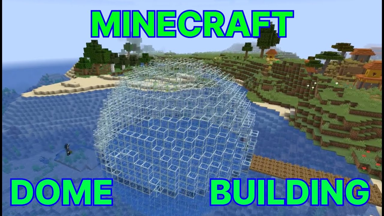 Minecraft Dome House Ideas | Minecraft Dome House Designs - YouTube