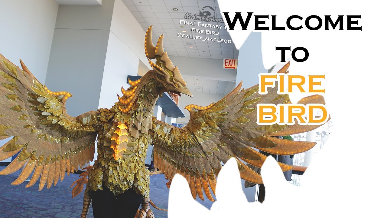 FIREBIRD MOUNT: Final Fantasy XIV Cosplay Showcase - YouTube
