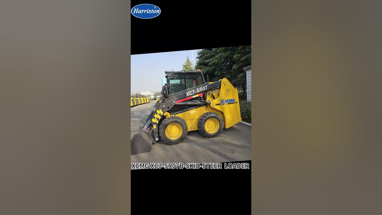 XCMG XC7-SR07B-SKID-STEER LOADER & XCMG XC8-S2570-BACKHOE LOADER. - YouTube
