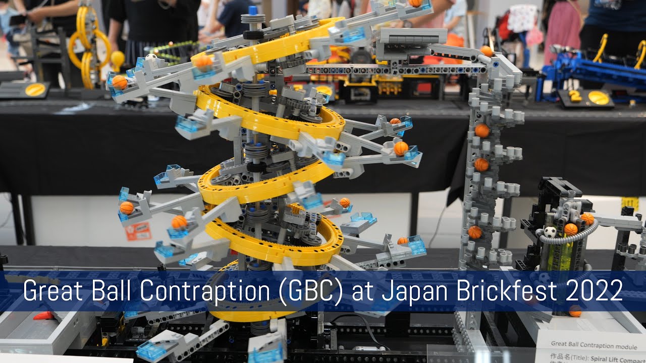 Great Ball Contraption(GBC) at Japan Brickfest 2022 - YouTube