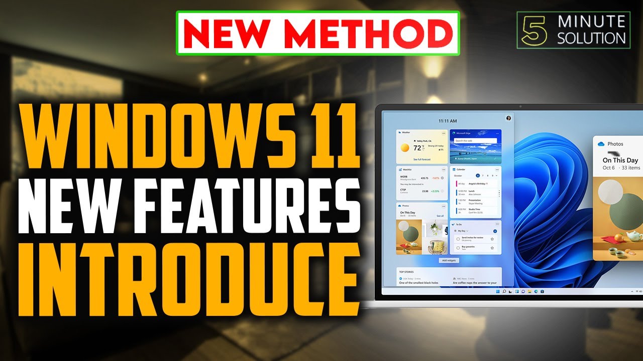 Windows 11 new features Introduce 2024 - YouTube