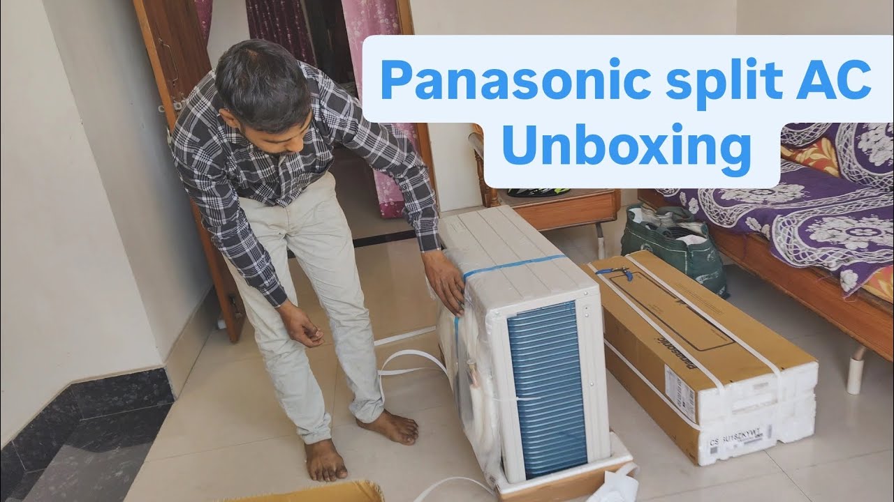 Panasonic split AC unboxing #fully4india #splitac #airconditioner # ...