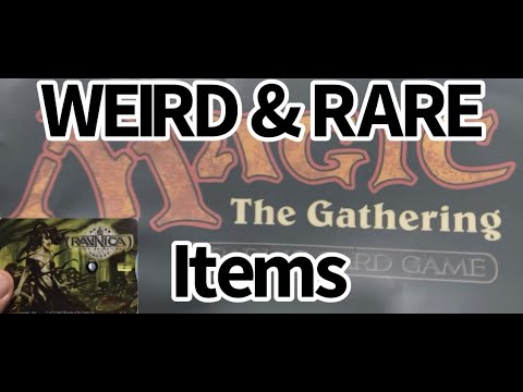 Rare & Weird Ancillary MTG Items - Magic: the Gathering - YouTube