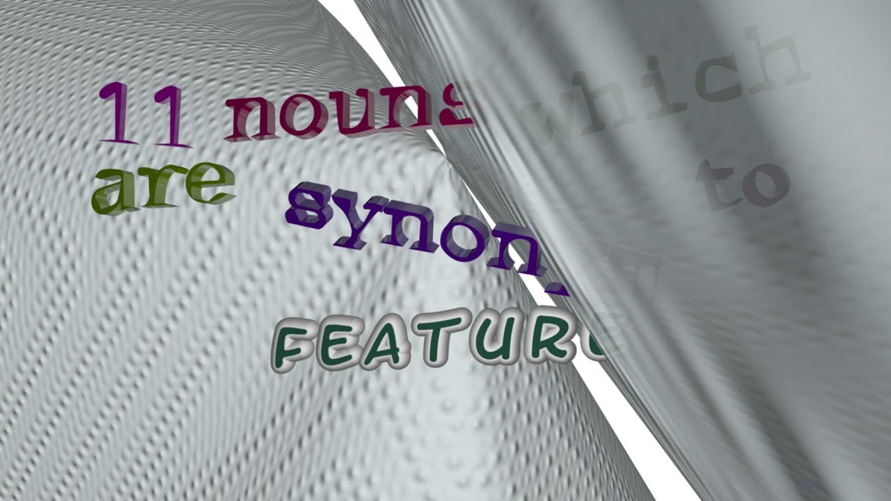 Feature 16 Nouns Having The Meaning Of Feature sentence Examples YouTube feature-16-nouns-having-the-meaning-of-feature-sentence-examples-youtube