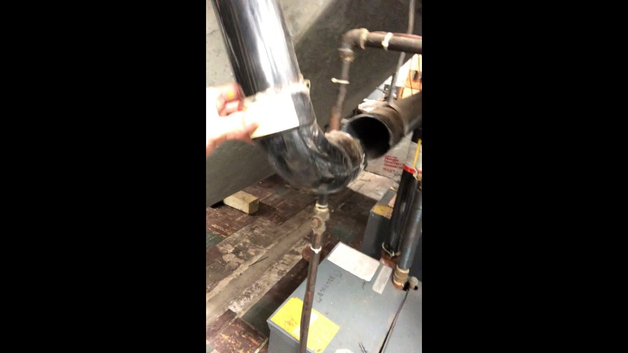 HVAC EXPLAINED- Boiler Flue Pipe Failure - YouTube