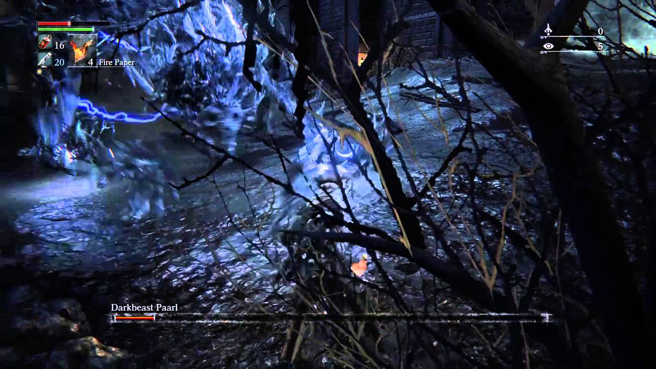 Bloodborne Boss Run Part 03 Darkbeast Paarl - YouTube