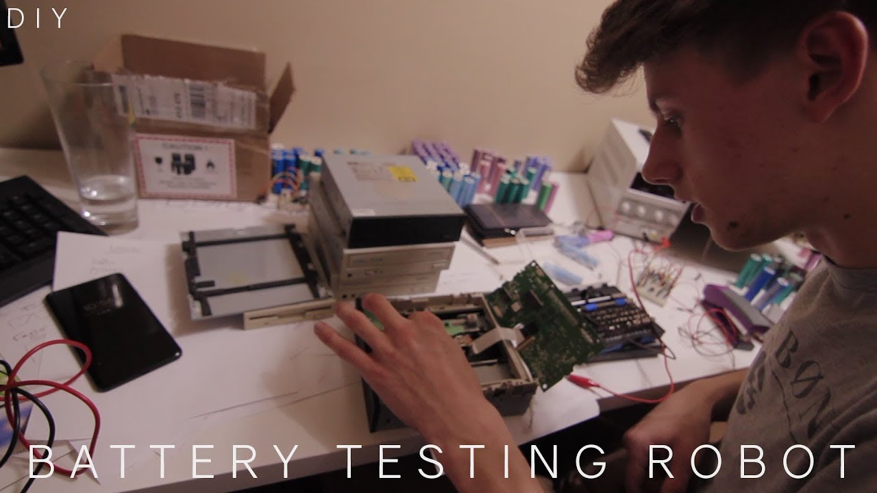 DIY Battery Capacity Testing Robot | Part One (Arduino) - YouTube