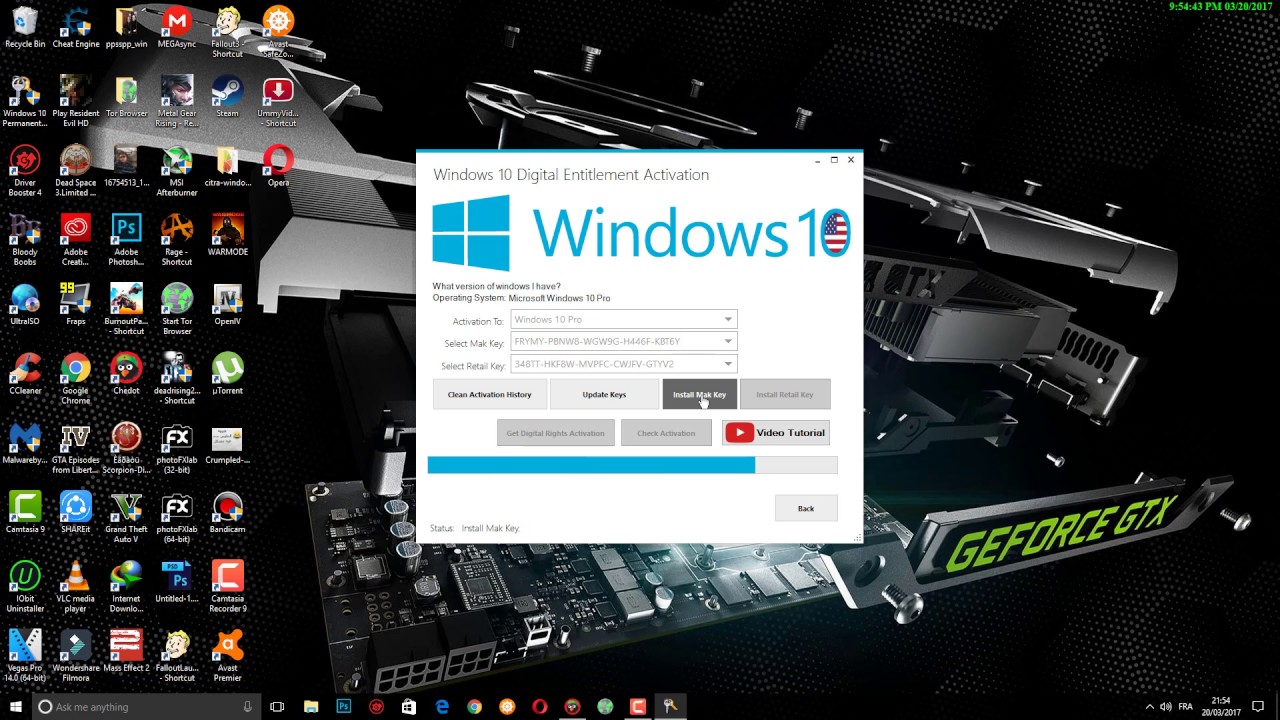 Windows 10 Permanent Activator Ultimate v2 تفعيل ويندوز 10 ببرنامج ...