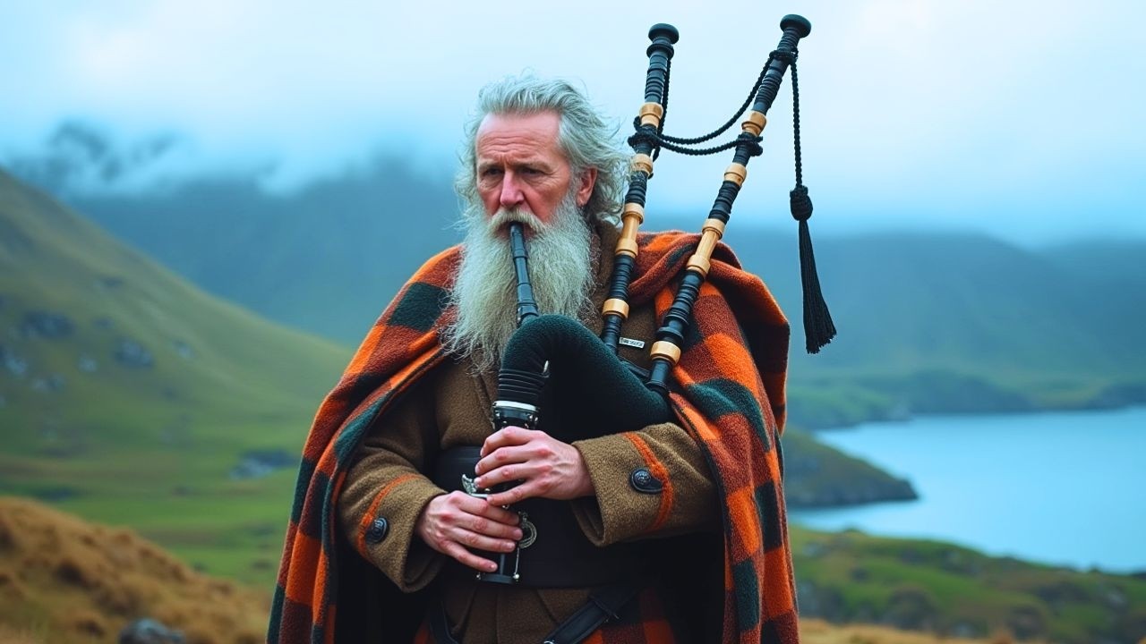 Celtic Bagpipe Music from the Scottish Highlands | Mystical Ritual ...