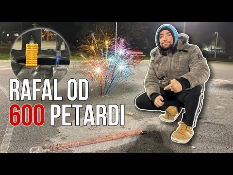 Test petardi #24 rafal od 600 pucnjeva - YouTube