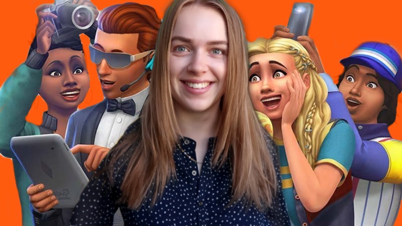 BLIVER KENDT YOUTUBER I SIMS 4! - GamerLiving 4 - YouTube