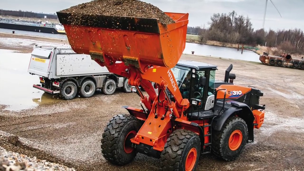 New Hitachi ZW-6 wheel loaders are designed to meet any challenge - YouTube