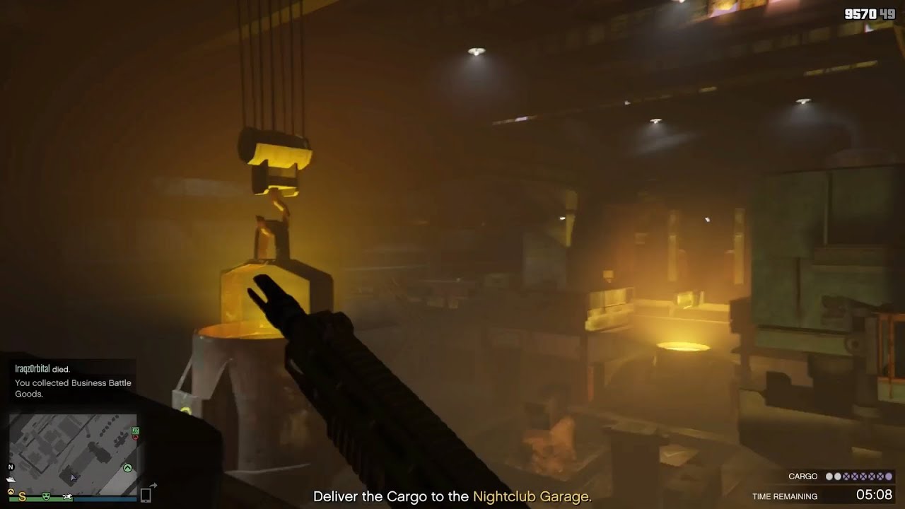 New Factory Raid Grand Banks Steel Foundry Location | GTA Online - YouTube
