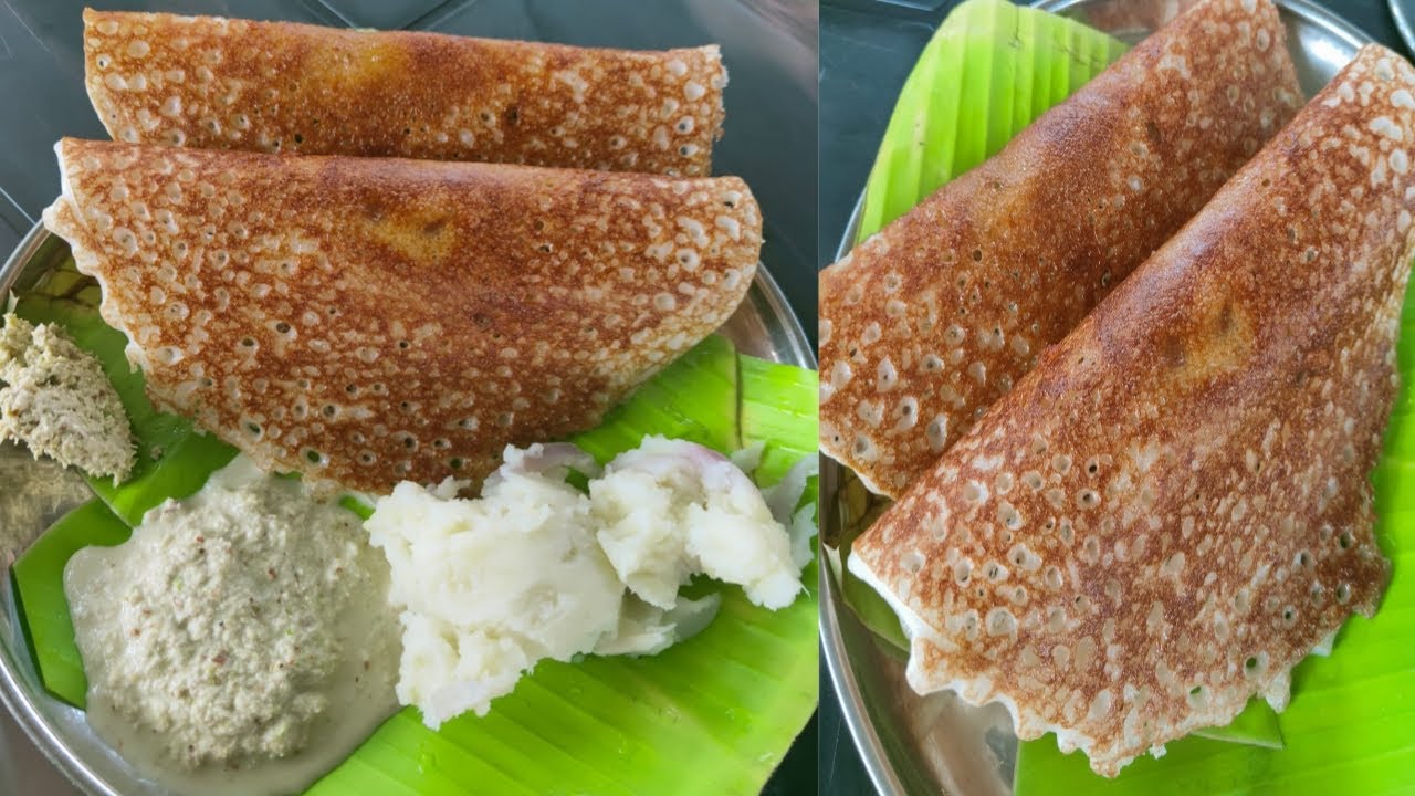 ಬೆಣ್ಣೆ ದೋಸೆ | Benne dose in kannada | Special beene dosa recipe - YouTube