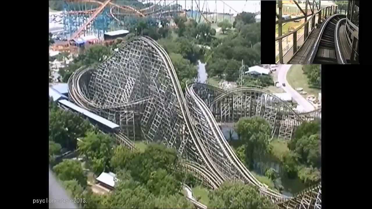 Texas Giant, Six Flags over Texas (On & Off Ride). - YouTube
