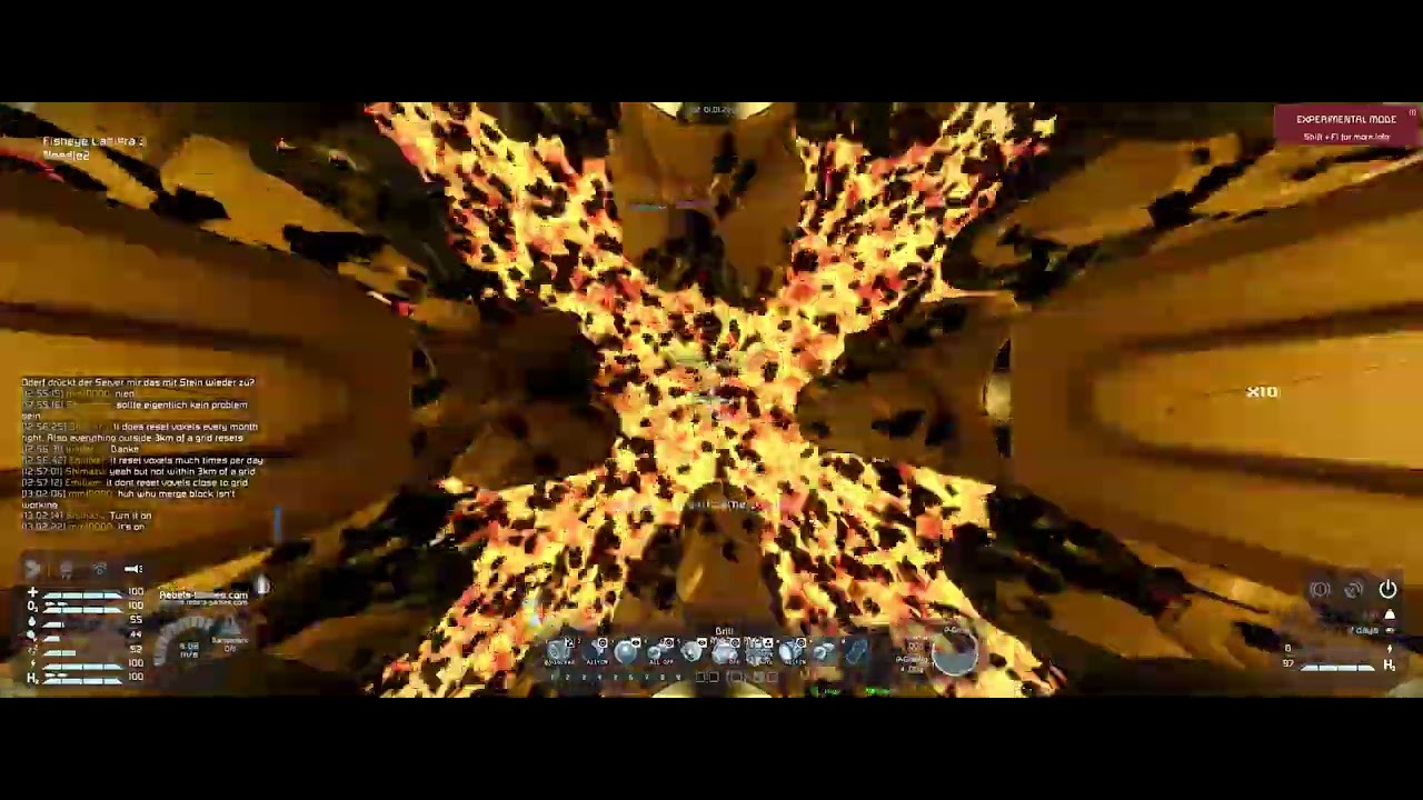 Space Engineers Mining the SUN - YouTube