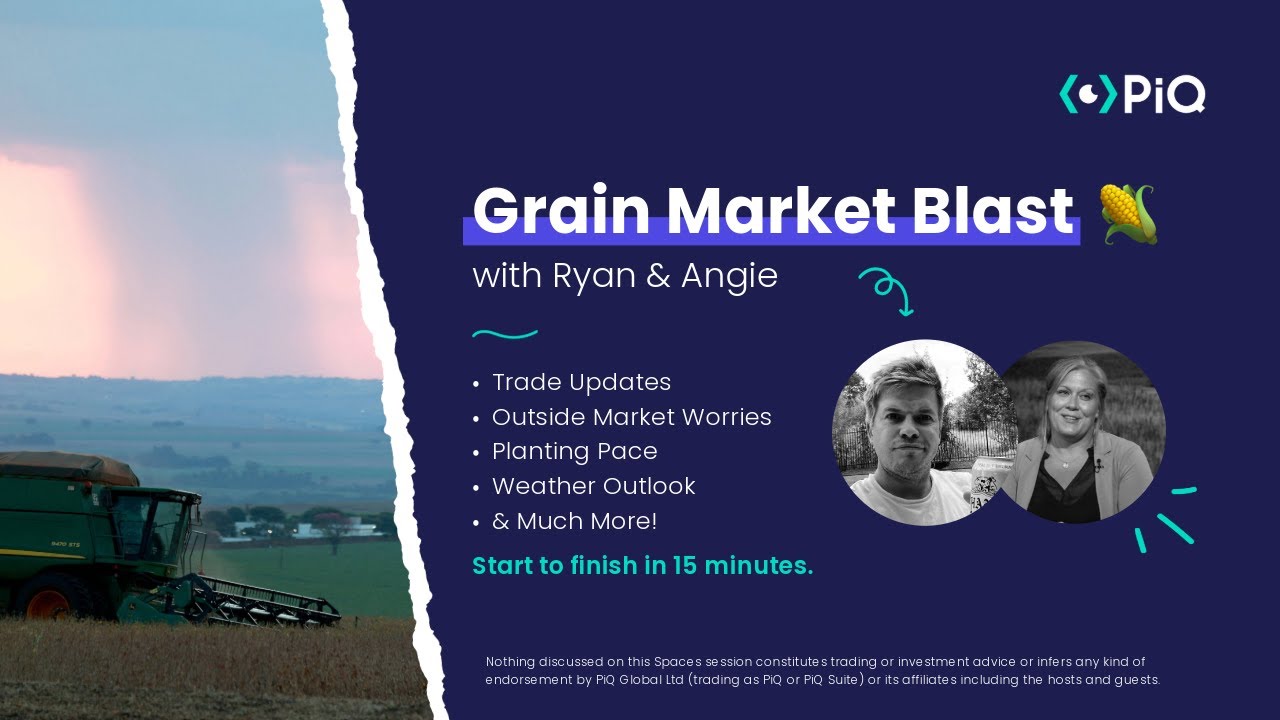 Grain Market Blast ( 22nd April ) - Join Angie and Ryan for a rapid ...
