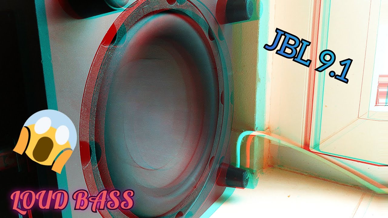 JBL 9.1 10" Subwoofer Loud bass - YouTube