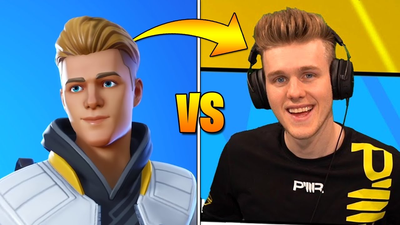ALL FORTNITE YOUTUBERS SKINS vs REAL LIFE!! (Lachlan, Pokimane ...
