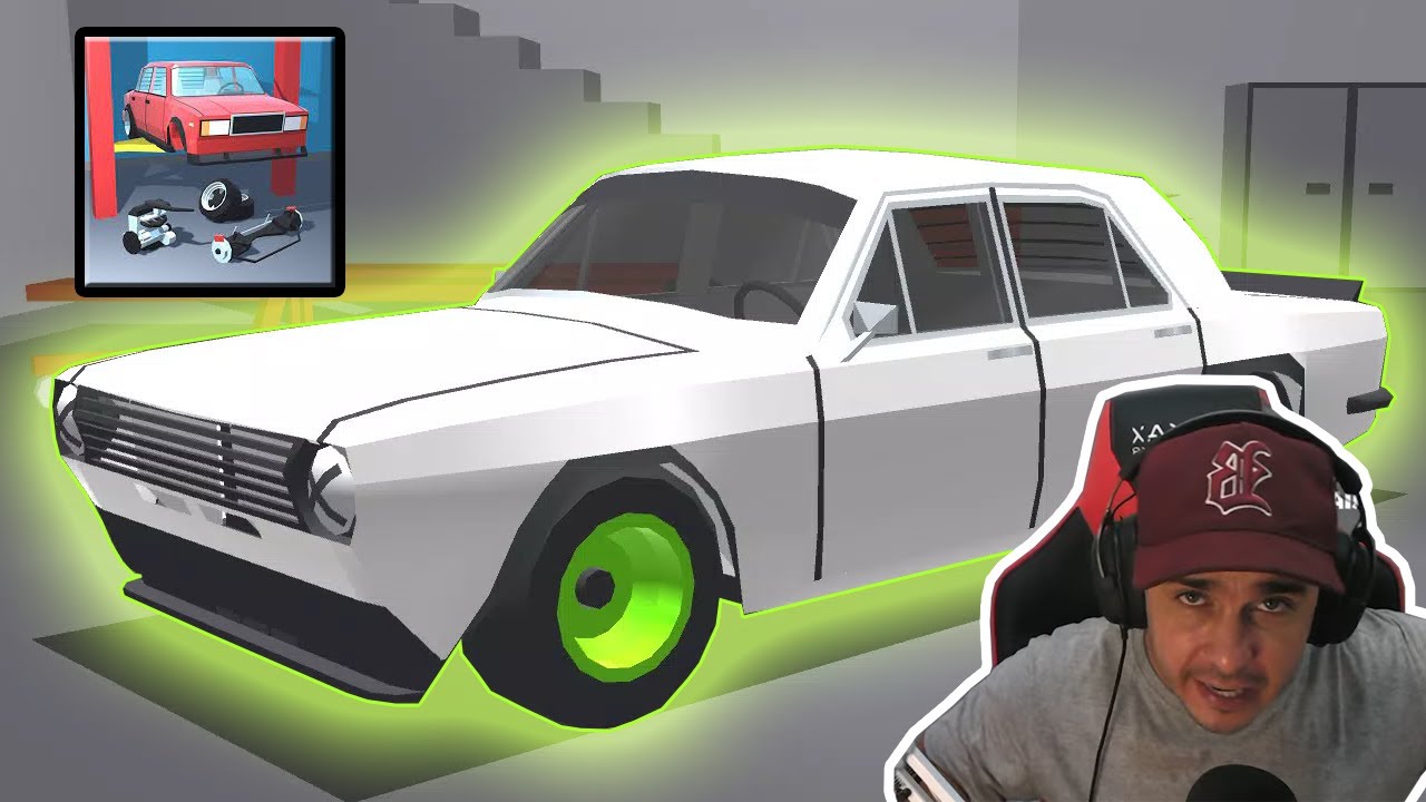 Jogo para CELULAR de arrumar CARROS! Retro Garage - YouTube