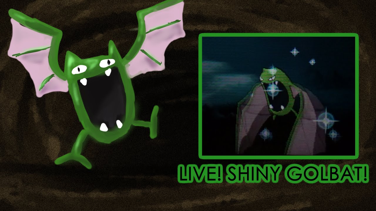 330 - LIVE! Shiny Golbat in Omega Ruby after ONLY 294 REs! - YouTube