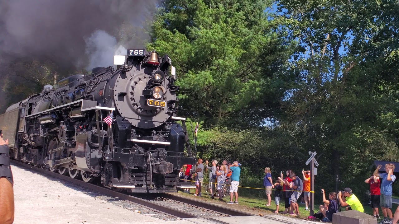NKP 765 Steam in the Valley 9/22/2019 - YouTube