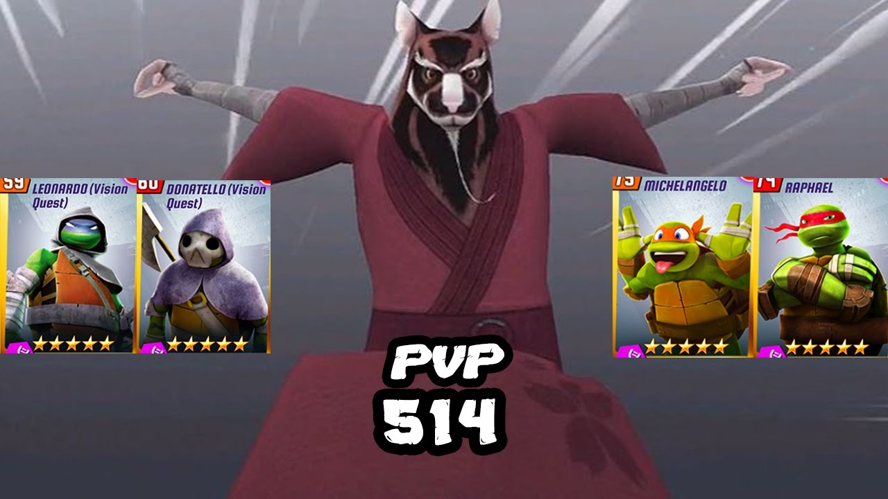 TMNT Legends PVP 514 (Master Splinter, Leonardo & Donatello Vision ...