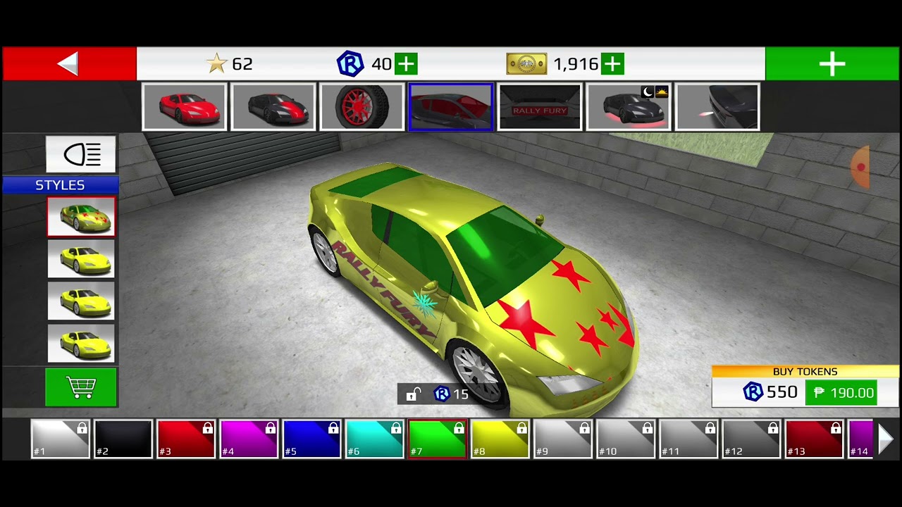 Rally fury (racing car) gameplay (cyclone A car) - YouTube