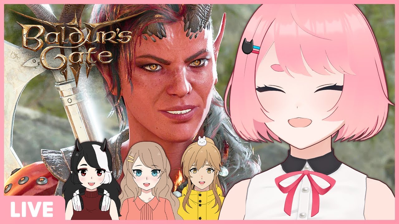 [Baldur's Gate 3 #3] time for our fav dating sim 💕 - YouTube
