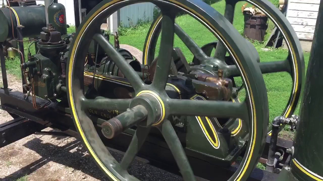 Ruston CR 17 hp diesel - YouTube