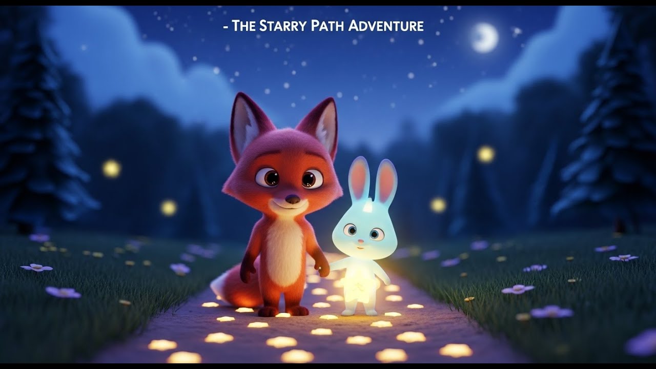 📖 Milo Fox & Lumi Bunny – The Starry Path Adventure - YouTube
