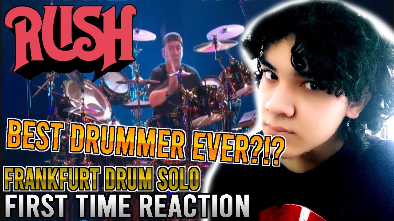 BEST DRUMMER EVER?!? FIRST TIME REACTION TO RUSH - NEIL PEART DRUM SOLO ...