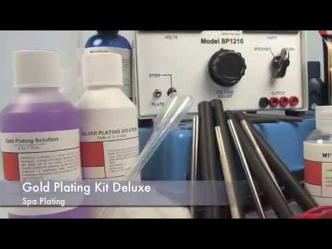 Gold Plating Kit - gold plate jewelry, antiques, dental appliances ...