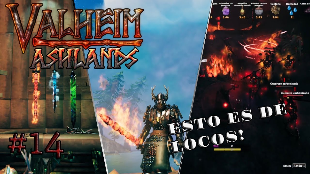 Vamos a por DYRNWYN, La espada LEGENDARIA🤩 | VALHEIM ASHLANDS Gameplay ...