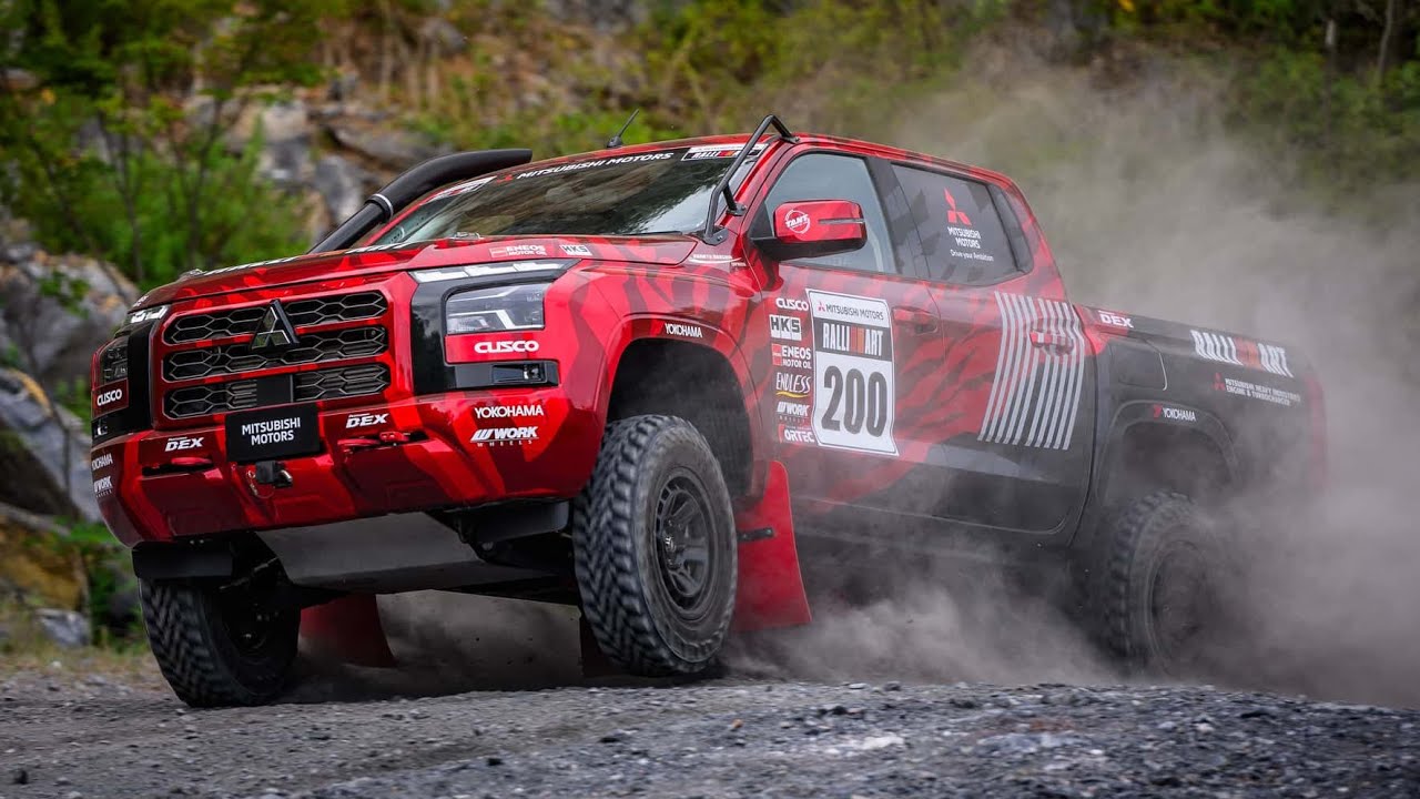 2024 Mitsubishi L200 / Triton Rally Pick-up Truck is here! - YouTube
