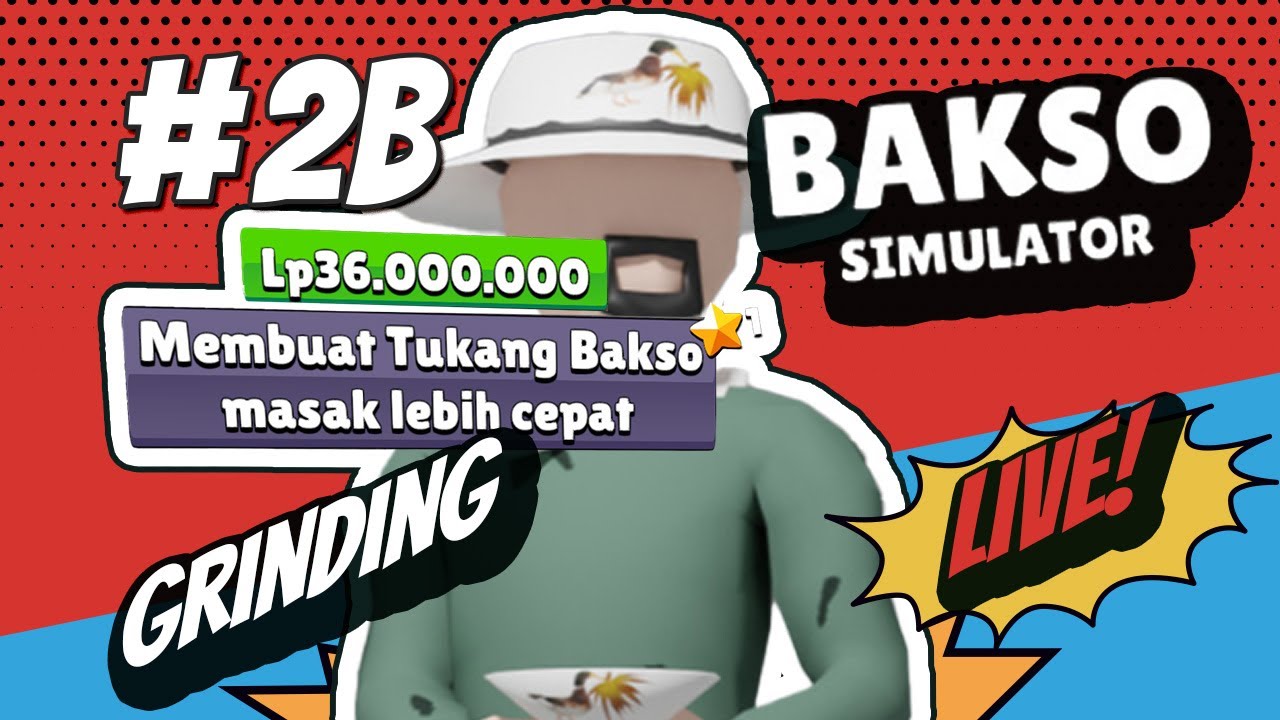 🔴Grinding untuk mempercepat kang baso-ku v0.4.1 - Live Game Stream ...