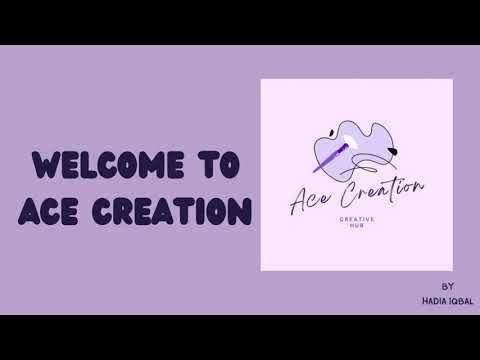 Welcome To ACE CREATION - YouTube