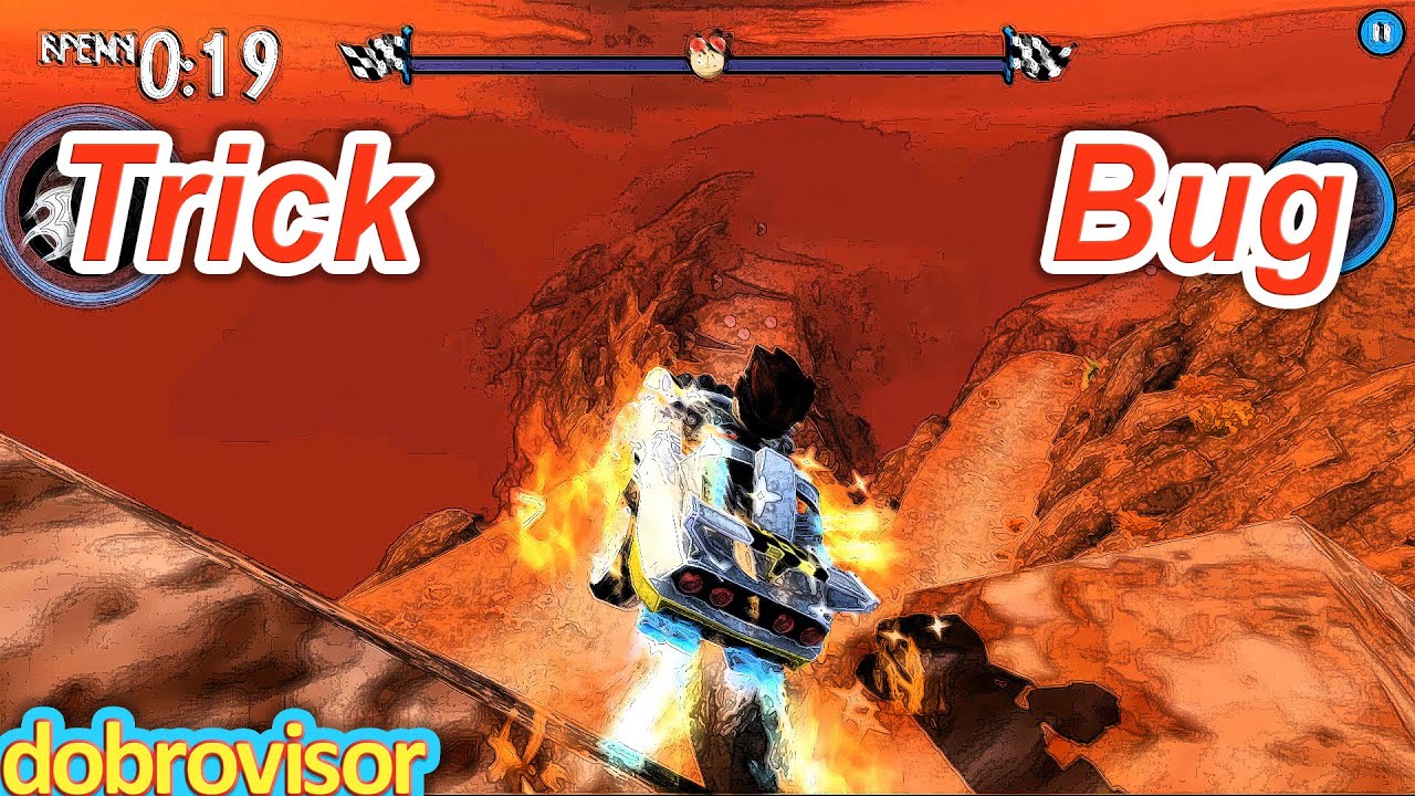 Trick Bug Red Planet BB Racing | Beach Buggy Racing | Speedrun Red ...