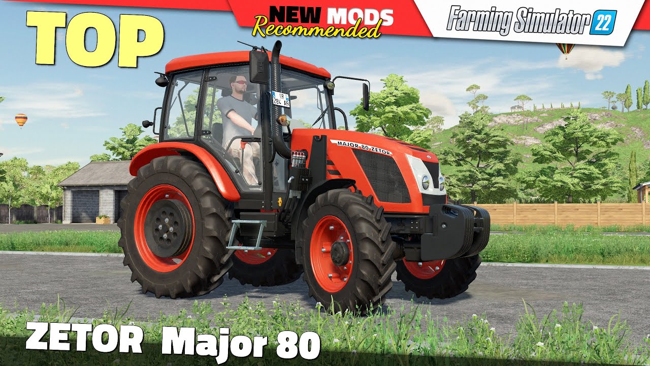 FS22 | ZETOR Major 80 [UPDATE] - Farming Simulator 22 New Mods Review ...