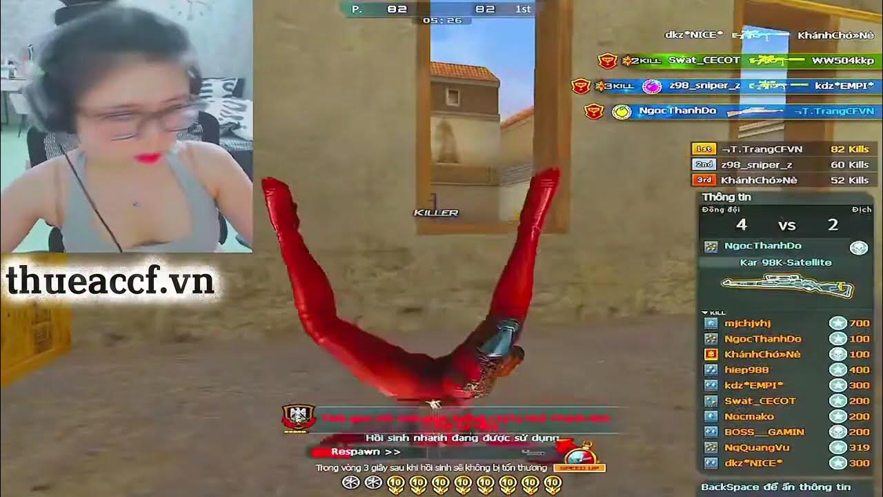 Gái xinh đẹp Chiến game M200 MVP 146 kills - YouTube