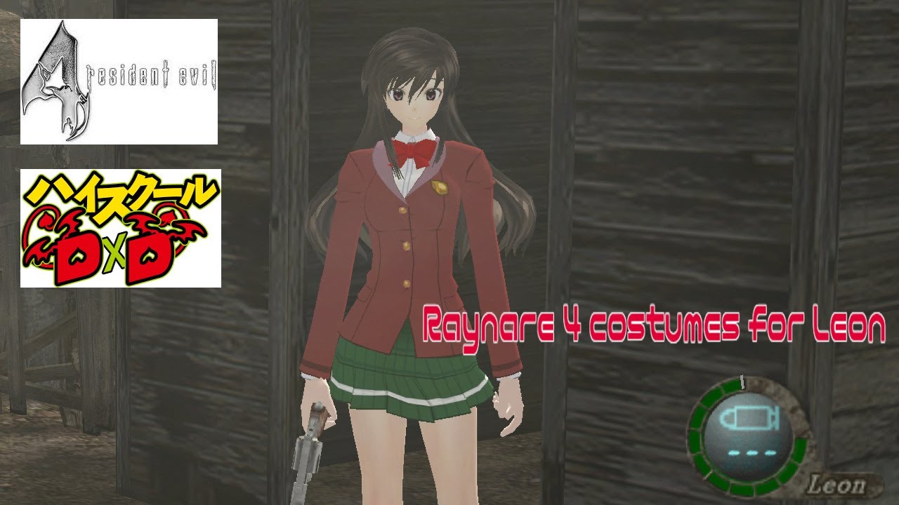 [Resident Evil 4 mod] 【DL】Raynare(Yuuma Amano) from "High School DxD ...