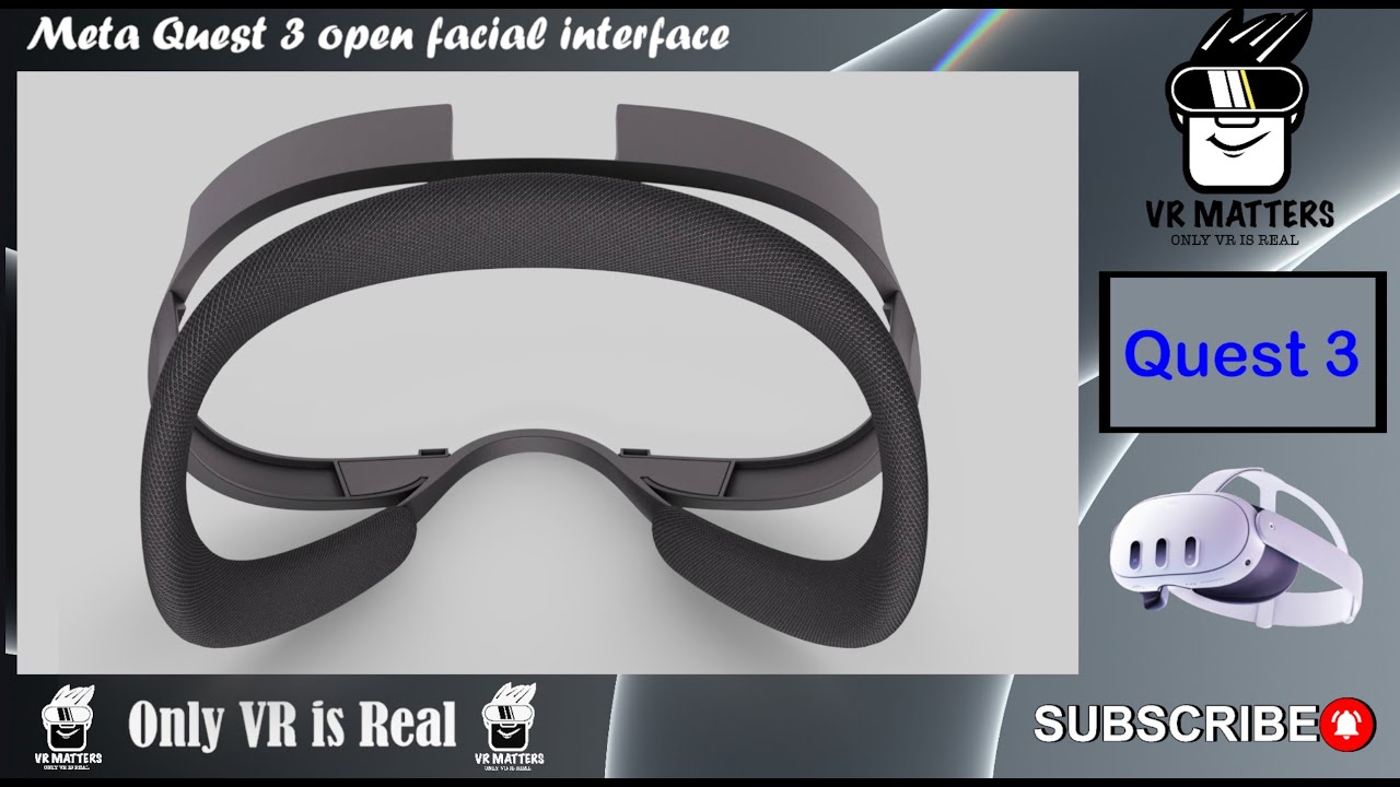 Meta Quest 3 open facial interface - erster eindruck und probleme - YouTube