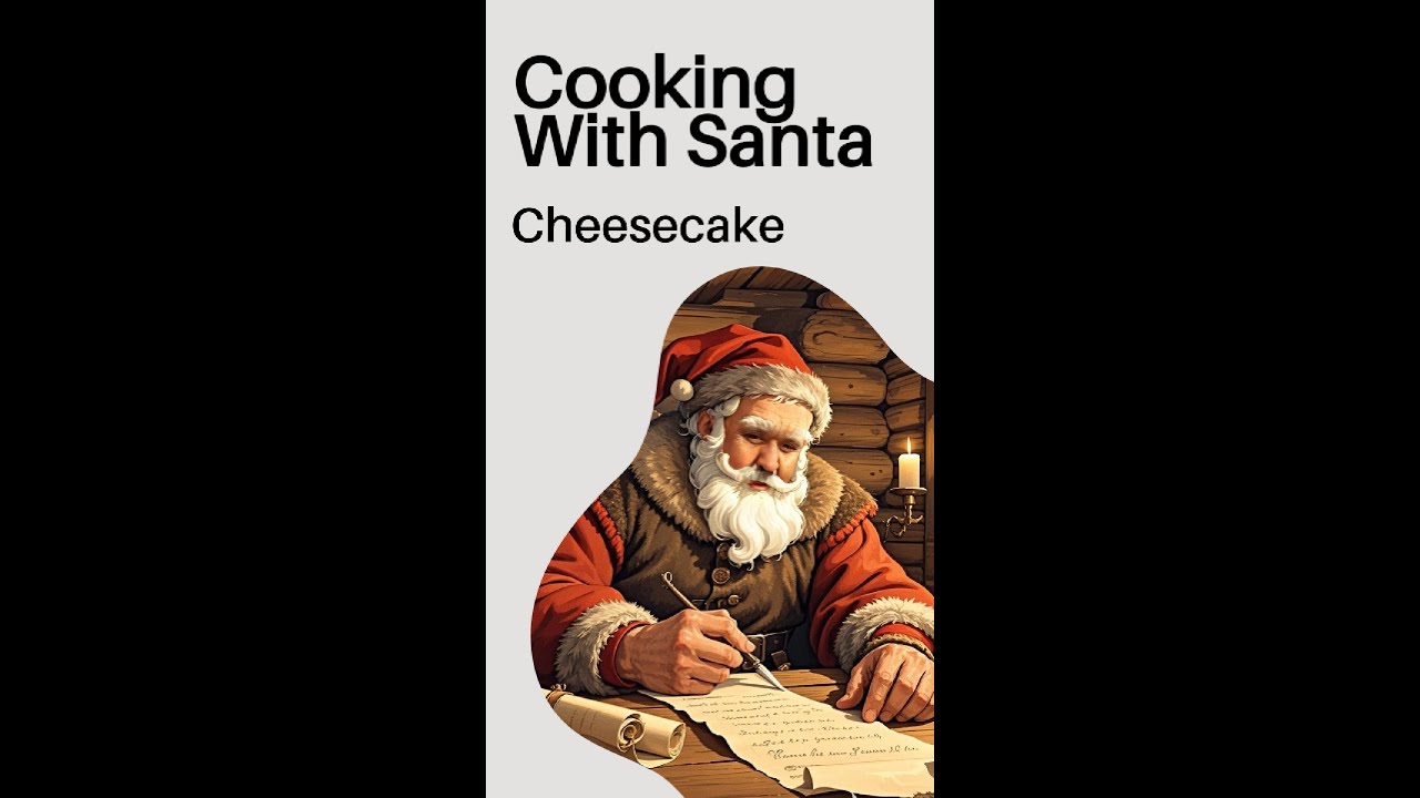 Cooking With Santa: Cheesecake - YouTube