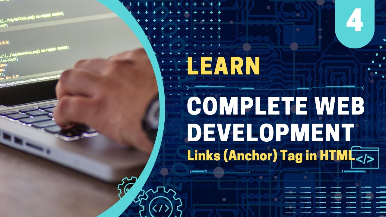 Links In Html Anchor Tag In Html Complete Web Development Course Code With Bishal Youtube