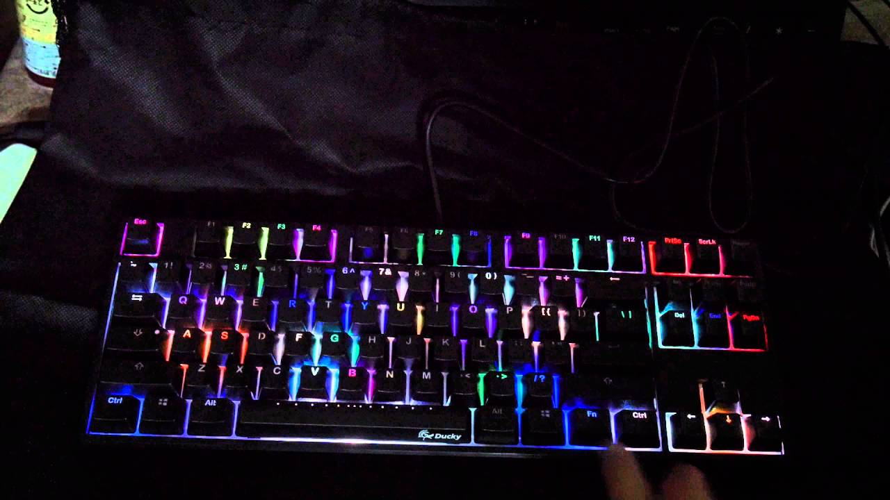ducky one 80% rgb(RGB) - YouTube