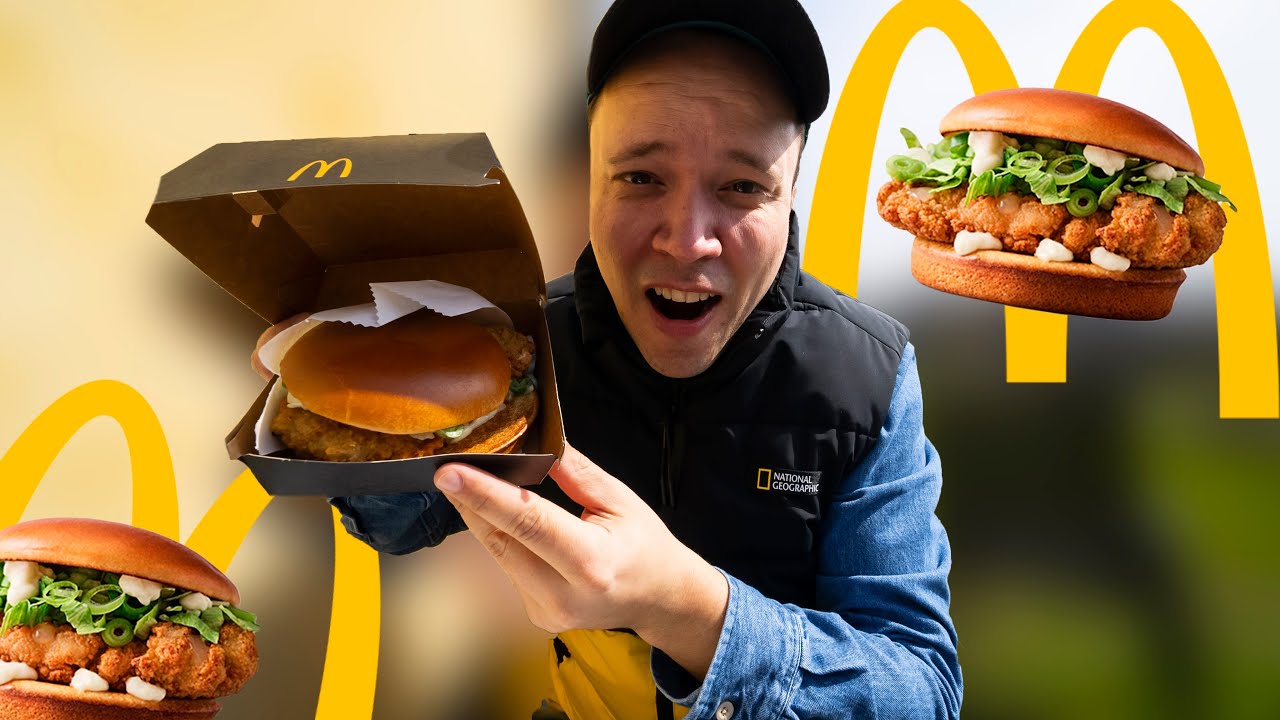McDonald's nye STICKY LEMON CHICKEN - TASTE TEST. - YouTube