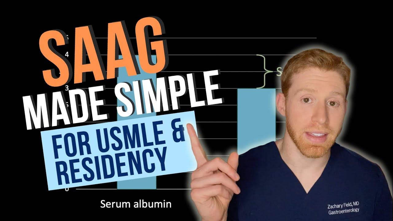 SAAG - Serum Albumin Ascites Gradient Made Simple - YouTube